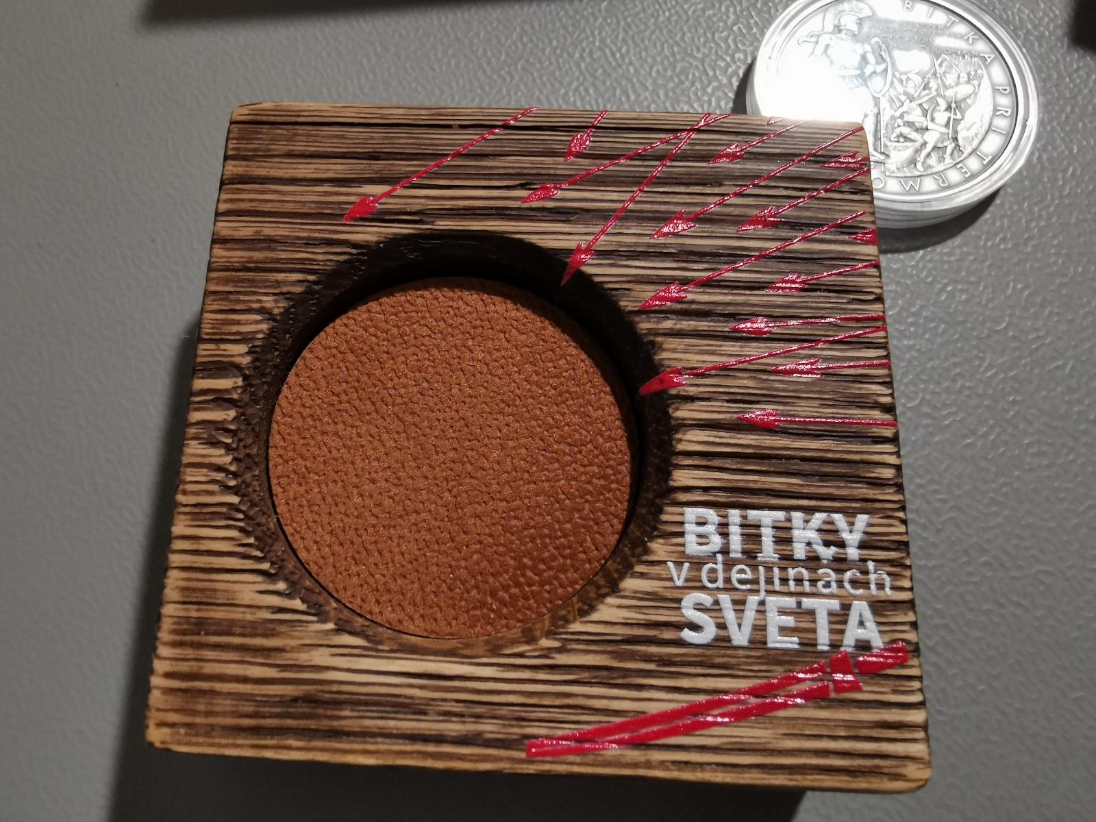 Stříbrná1 oz mince Bitka pri Termopylách, jen 200 ks, Kremnica | Aukro